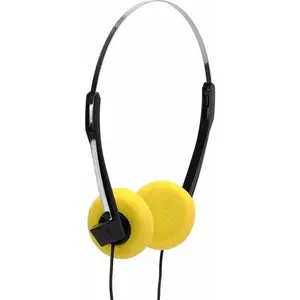 RETROSPEKT Retro Foam On-ear Headphones Yellow