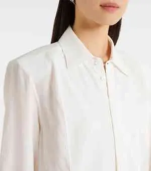 THE FRANKIE SHOP Sophie Satin Shirt