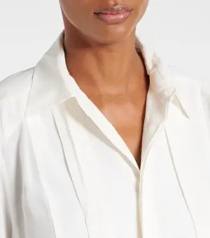 THE FRANKIE SHOP Sophie Satin Shirt