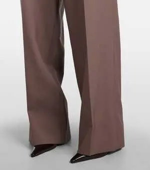 Stella McCartney Wool Wide-leg Trousers