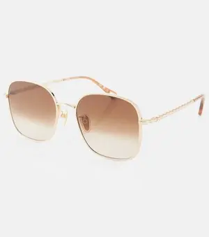 Chloé Scalloped Square Sunglasses