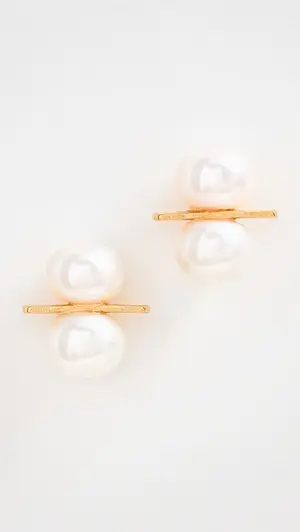 Brinker & Eliza Mallow Stud Earrings