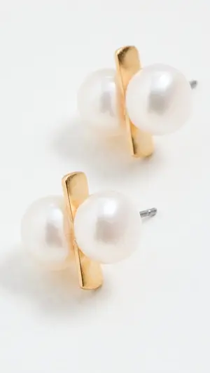 Brinker & Eliza Mallow Stud Earrings