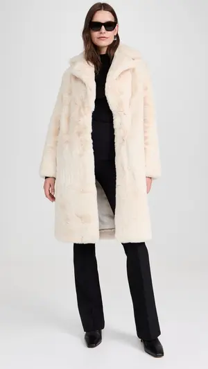 Apparis Steffi Long Faux Fur Coat