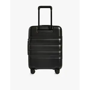ANTLER Icon Stripe Pocket-front Hard-case Cabin Suitcase 55cm - Black