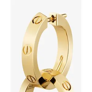 Cartier Love 18ct Yellow-gold Hoop Earrings