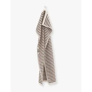 TEKLA Striped Cotton Bath Towel 70cm X 140cm - Kodiak Stripes