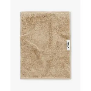 TEKLA Striped Cotton Bath Towel 70cm X 140cm Sienna