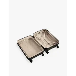 ANTLER Single Stripe Four-wheel Medium Suitcase 68cm - Black