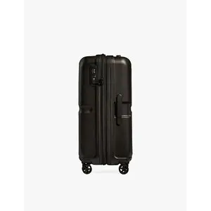 ANTLER Single Stripe Four-wheel Medium Suitcase 68cm - Black