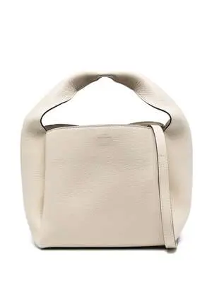 TOTEME Leather Bucket Bag - White