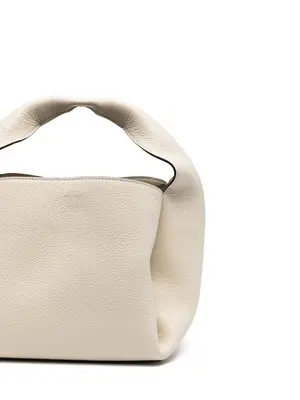 TOTEME Leather Bucket Bag - White