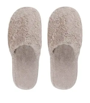 GRACCIOZA Egyptian Cotton Slippers - Neutral