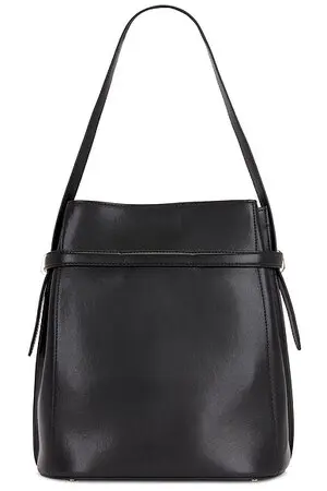 TOTEME Belted Bucket Bag - Black