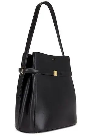 TOTEME Belted Bucket Bag - Black