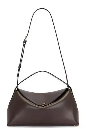 TOTEME T-lock Top Handle Bag - Bark