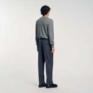 Sandro Wide-leg Trousers