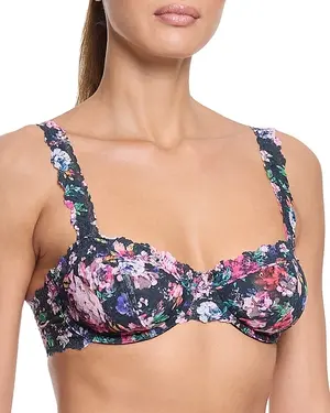 Hanky Panky Signature Lace Balconette Bra - Dark Peony