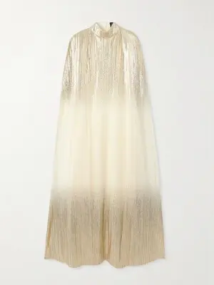 Dima Ayad Metallic Evening Dresses