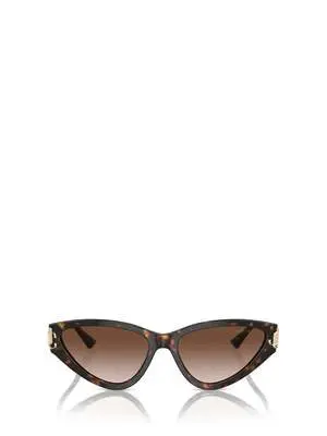 JIMMY CHOO Cat-eye Sunglasses - Brown