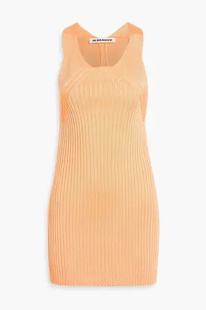 JIL SANDER Ribbed-knit Tank