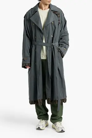 Acne Studios Double-breasted Shell Trench Coat