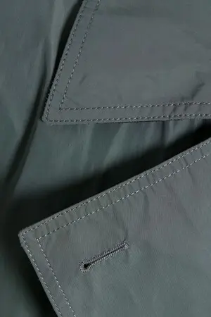 Acne Studios Double-breasted Shell Trench Coat