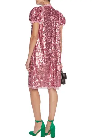 Dolce & Gabbana Embellished Tulle Dress