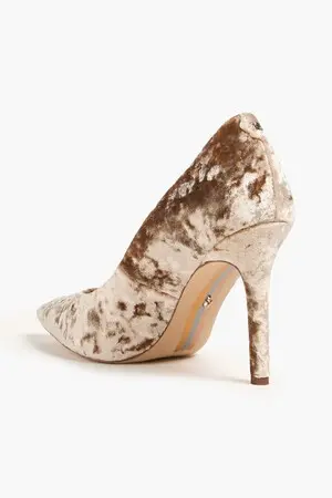 Sam Edelman Hazel Crushed Velvet Pumps