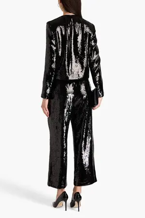 Theory Sequined Satin Jacket