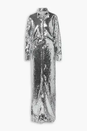 Sequin Shirt Dresses