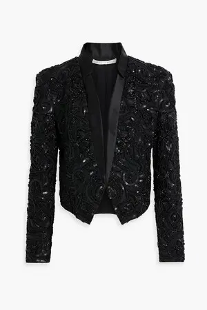 Veronica Beard Delony Embellished Cotton Jacket