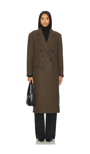 PISTOLA Prescott Double Breasted Coat - Caper