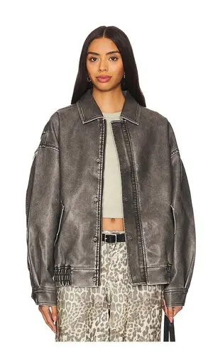 Lioness Kenny Bomber Jacket - Slate