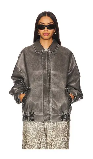 Lioness Kenny Bomber Jacket - Slate