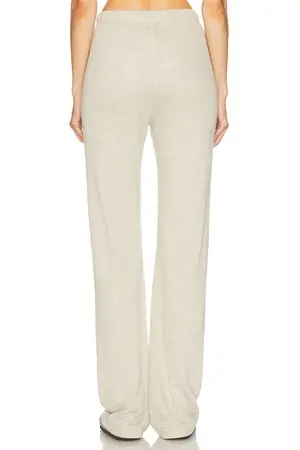 Eterne Straight Leg Sweatpant - Heather Oatmeal