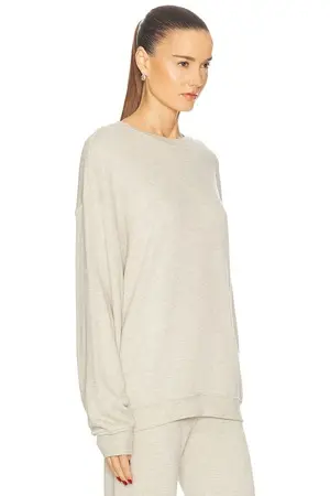 Eterne Oversized Crewneck Sweatshirt