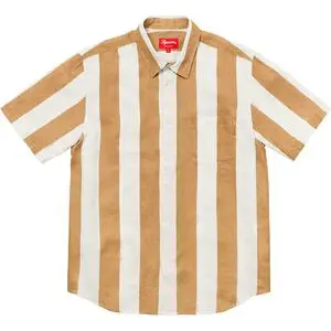 Supreme Wide Stripe Shirt - Brown