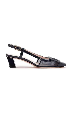 ROGER VIVIER Belle Vivier Slingback Pumps - Blue