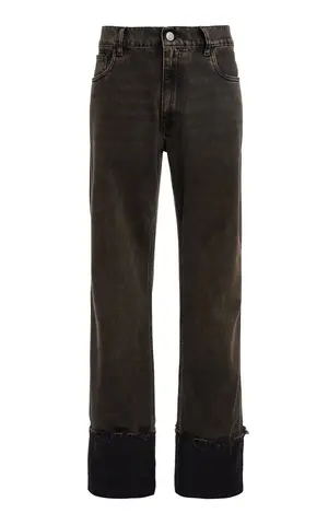 Coperni Boyfriend Denim Pants - Black