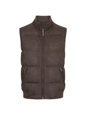 Stefano Ricci Men's Sport Vest - Brown  - Brown
