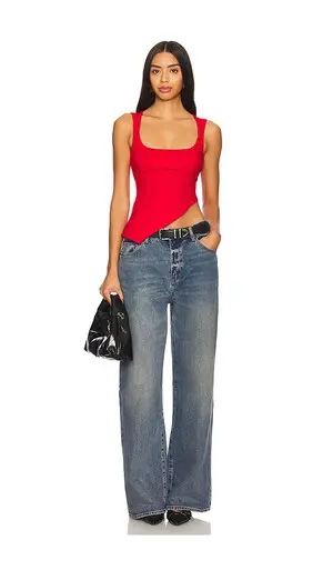 LOVERS AND FRIENDS Penn Top - Red