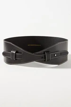 Anthropologie Wide Corset Belt