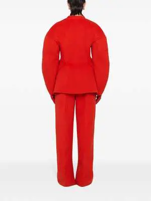 JIL SANDER Wool-blend Jacket - Red