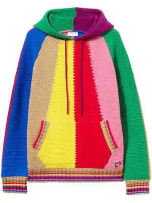 Emilio Pucci Colourblock Wool Hoodie