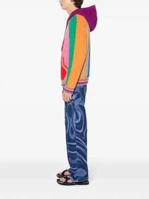 Emilio Pucci Colourblock Wool Hoodie