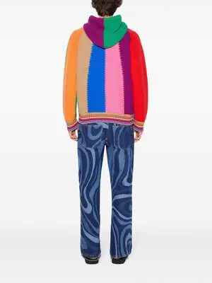 Emilio Pucci Colourblock Wool Hoodie