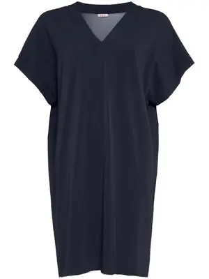 ERES Tali V-neck Tunic Dress - Blue