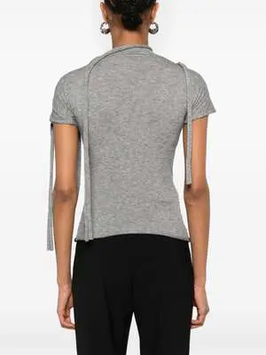 Ottolinger Strappy Knitted T-shirt