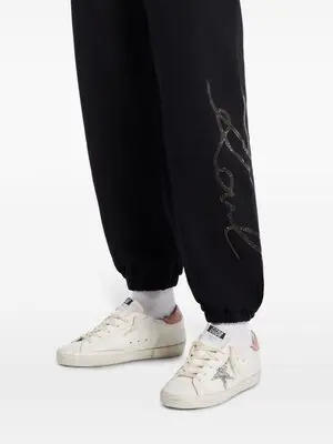 Karl Lagerfeld Rhinestone-embellished Track Pants